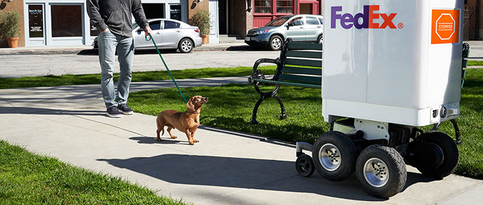 FedEx Unveils Autonomous Delivery Robot.. the FedEx SameDay Bot-아이씨엔매거진
