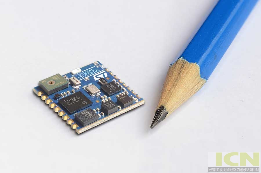 ST 마이크로일렉트로닉스, 초소형 턴키 센서 보드 ‘센서타일’ 출시-아이씨엔매거진